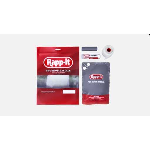 RAPP-IT 124 PIPE REPAIR BANDAGE WITH STEEL PUTTY | Shopee Malaysia
