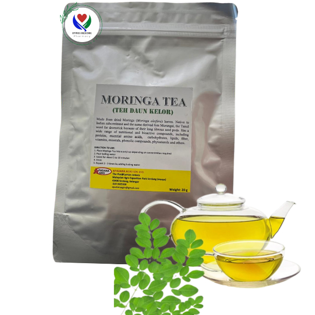 MORINGA TEA (TEH DAUN KELOR) 20G | Shopee Malaysia