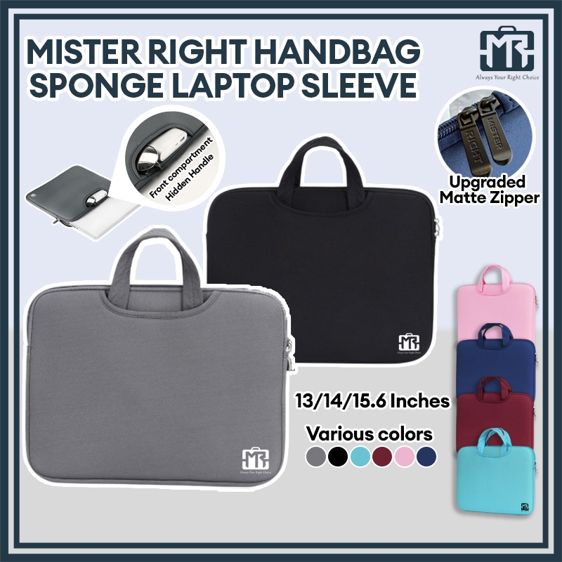 (13/14/15.6 inci) MR Carrying Sponge Beg Laptop Beg ProtectivePelindung ...