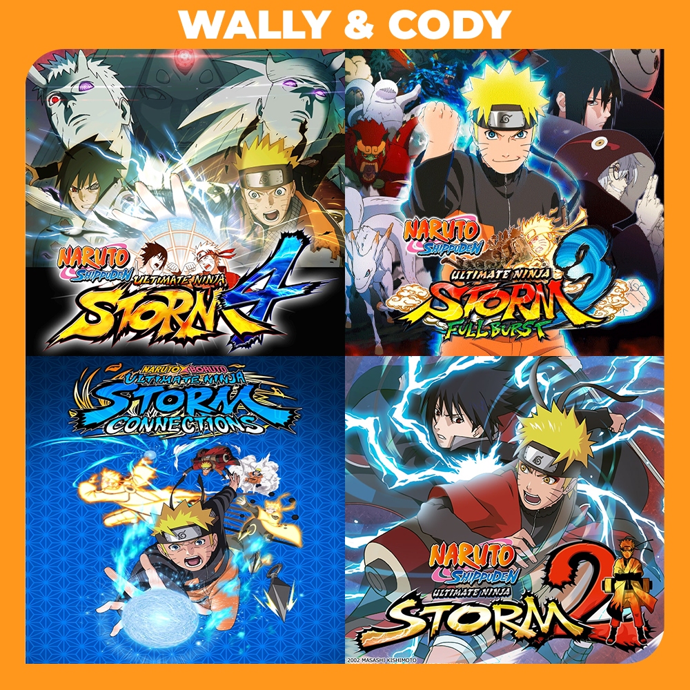 [𝐎𝐍𝐋𝐈𝐍𝐄 𝐂𝐎-𝐎𝐏] NARUTO SHIPPUDEN ULTIMATE NINJA STORM GAME COLLECTION ...