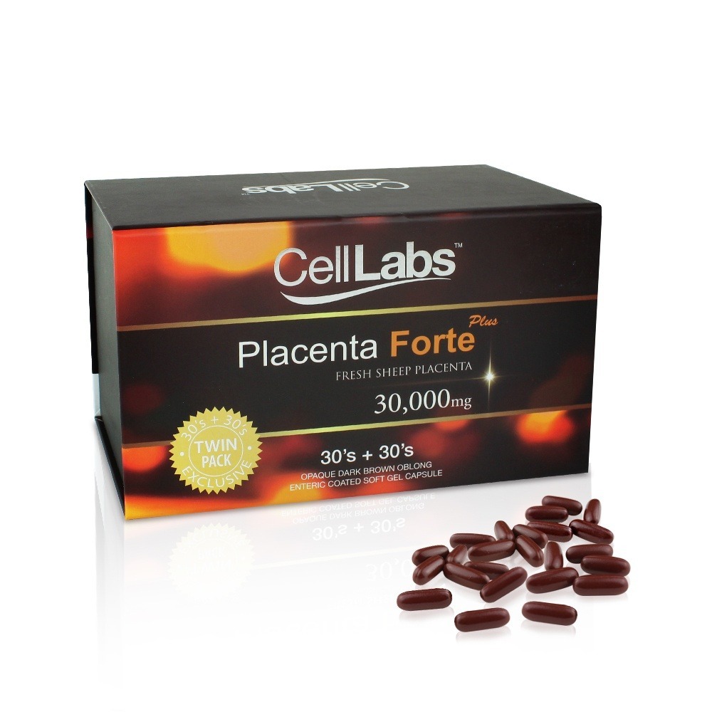 CellLabs® Placenta Forte Plus – 30,000mg Sheep Placenta Supplement 30 ...