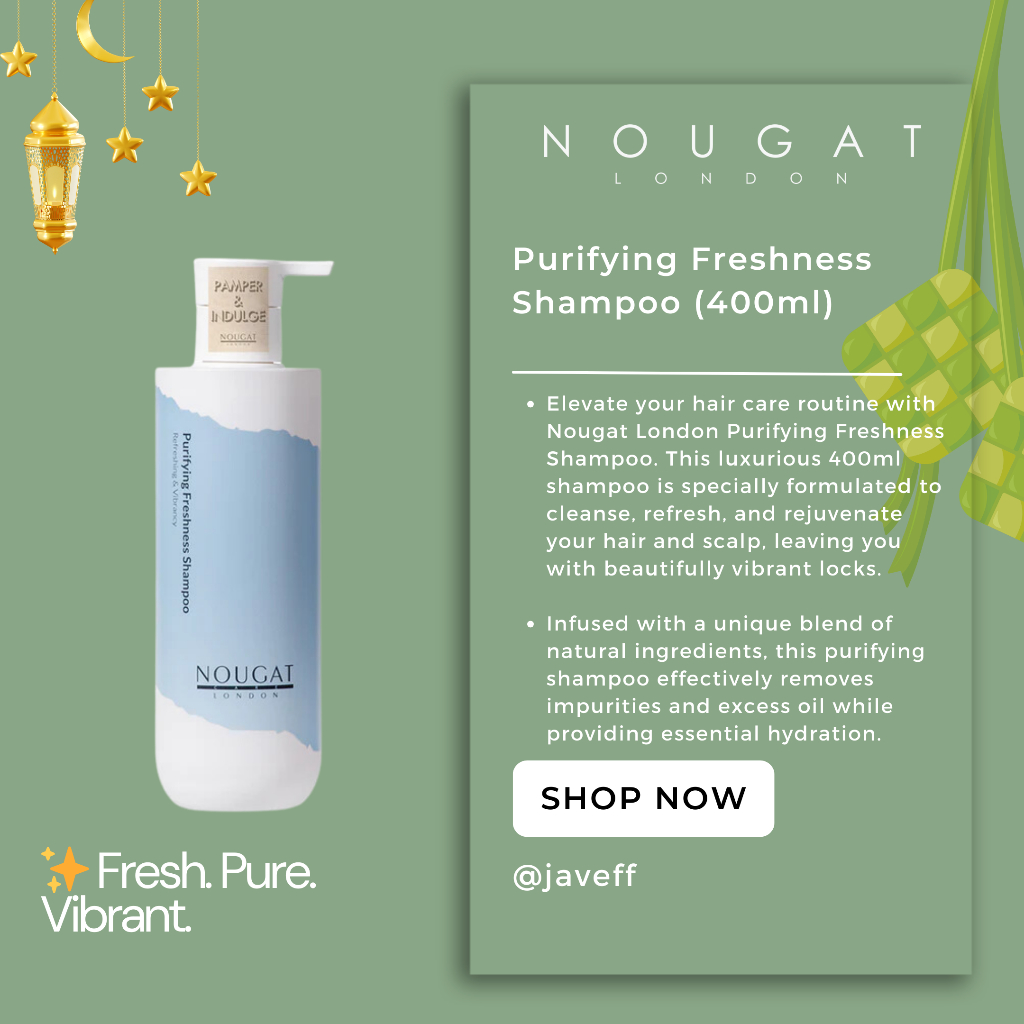 Purifying Freshness Shampoo (400ml) | Shopee Malaysia