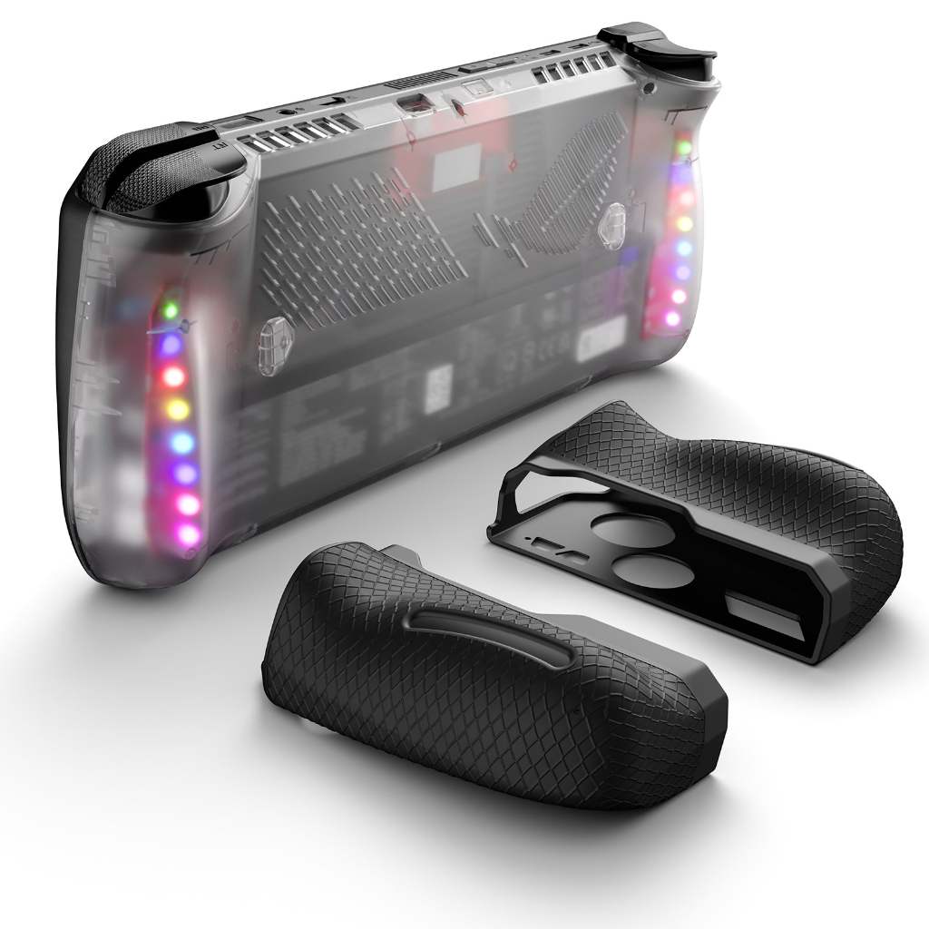 JSAUX Official Transparent Back Plate for ROG Ally X Backplate Mod ...