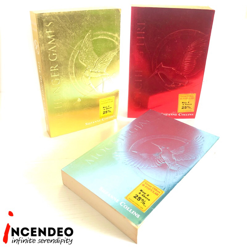 The Hunger Games, Catching Fire and Mockingjay Books Set (3 Books ...