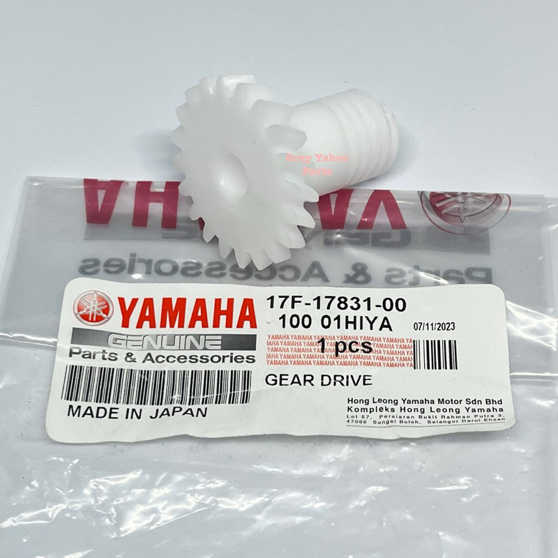 Yamaha Y125 Drive Gear Tachometer RPM Original Japan (17F-17831-00) | Shopee Malaysia