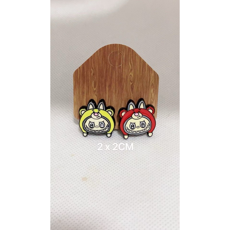 5 Type Labubu Stud earrings | Shopee Malaysia
