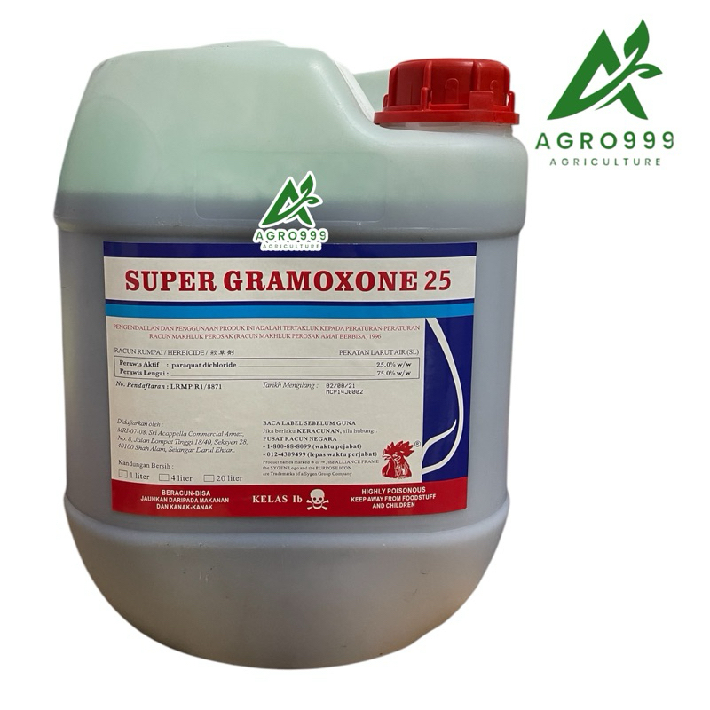 Ready stock Racun sentuh 25%|20Liter Racun cepat kesan|Rumput | Shopee ...