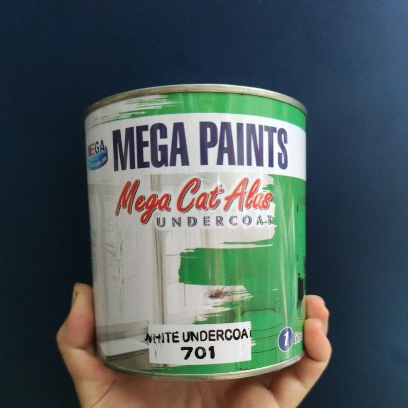 Mega Paints White Undercoat 701 5liter | Shopee Malaysia