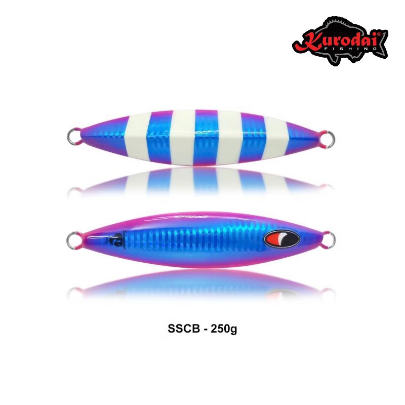 250g - Handmade Jigging Lure Kurodai Submariner Cobalt Blue Special ...
