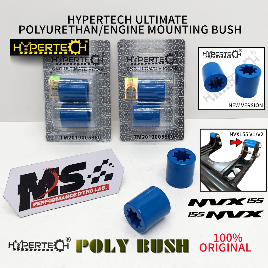 Hypertech Engine Mounting Bush (Poly Bush NVX155) For NVX155 V1,V2 ...