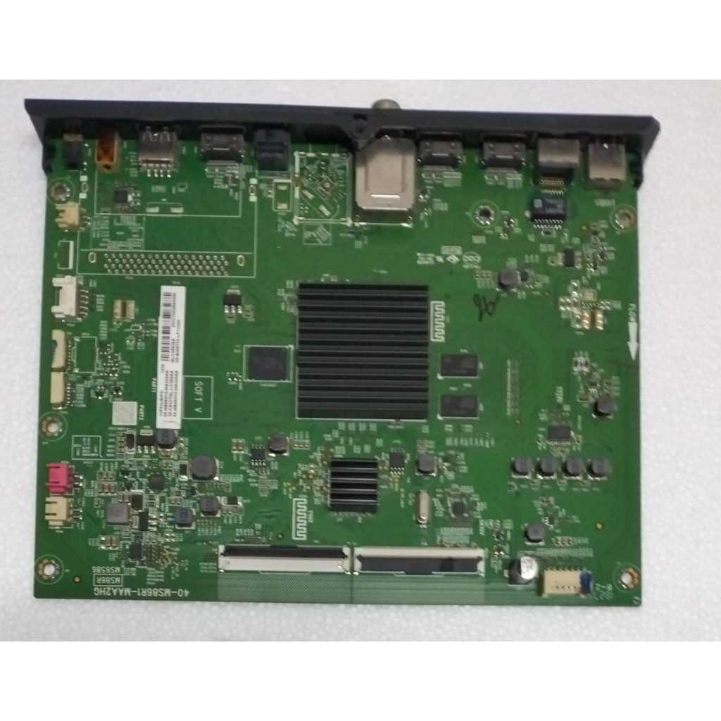 (AP479) TCL 55P65US Mainboard, Powerboard, LVDS, Cable, Sensor. Used TV ...