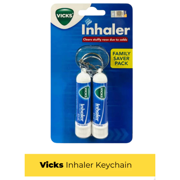 Vicks Inhaler Keychain Twin Pack (2 x 0.5ml) | Shopee Malaysia