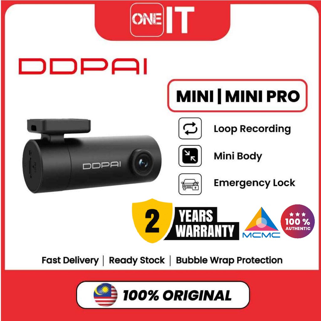 DDPai Dash Cam Mini & Mini Pro 1080P HD Vehicle Drive Car Camera ...