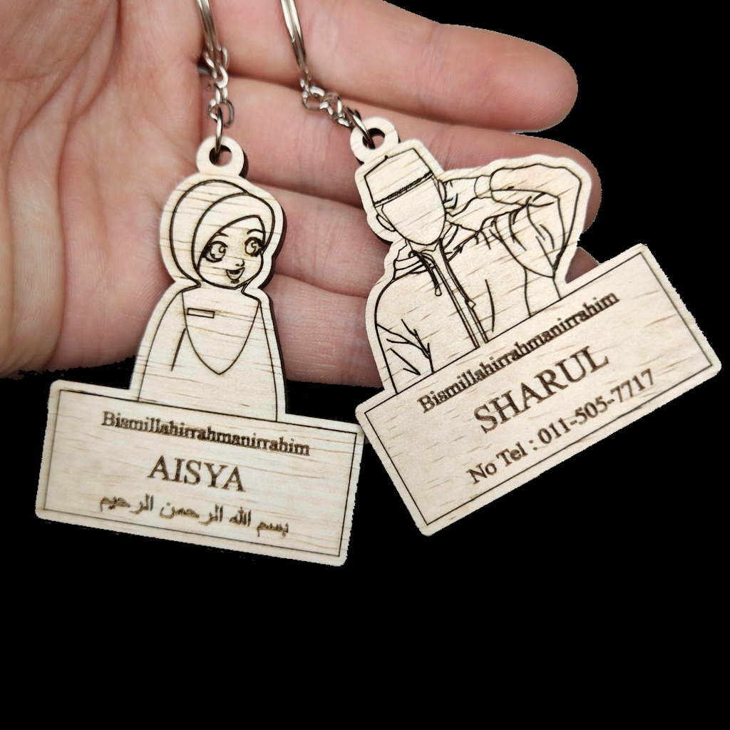 Keychain Custom Name Keychain Convo/Graduation Gift/Corporate Gift ...