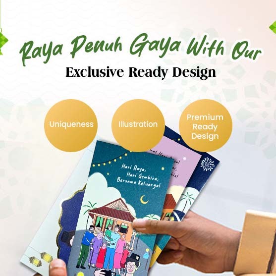 600pcs Custom Print Sampul Raya / Raya Money Packet / Angpao 2025 SR101 ...