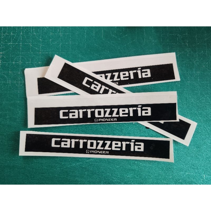 sticker pioneer carrozzeria potong dalam | Shopee Malaysia