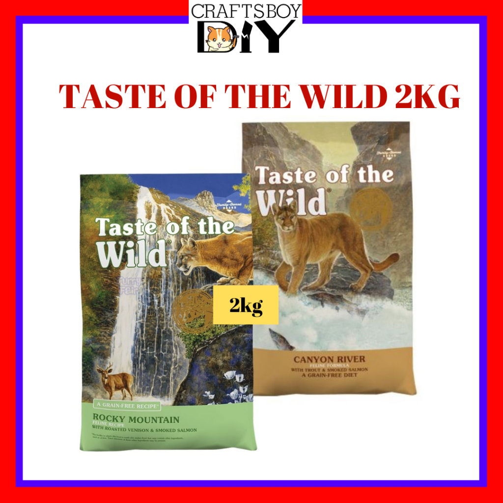 TOTW 2KG Taste of the Wild Cat Food Rocky Mountain Canyon Cat High ...