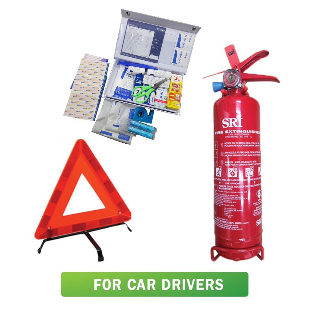 1kg Pemadam Api Kereta Lori ABC Dry Powder Fire Extinguisher for ...