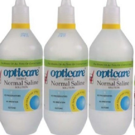 Opticare Sterile Normal Saline Solution 500mL/ 500mL x 3 (Exp: November ...