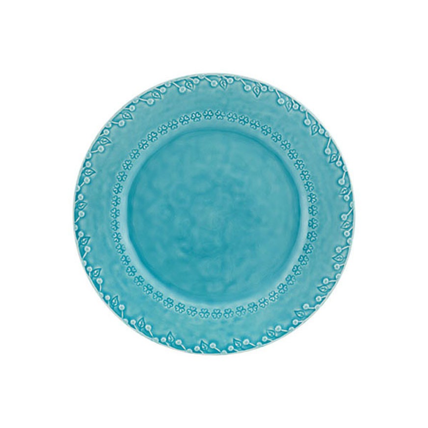 Bordallo Pinheiro Blue Dinner Plate 29cm – Flora | Shopee Malaysia