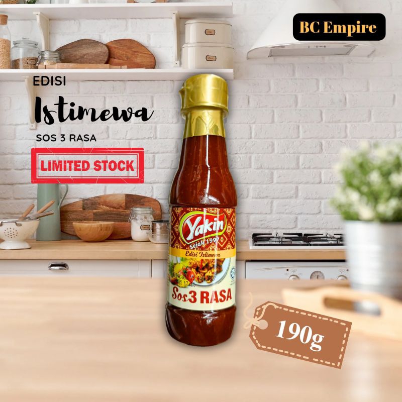 Sos Yakin Sos 3 Rasa Edisi Istimewa 190g | Shopee Malaysia