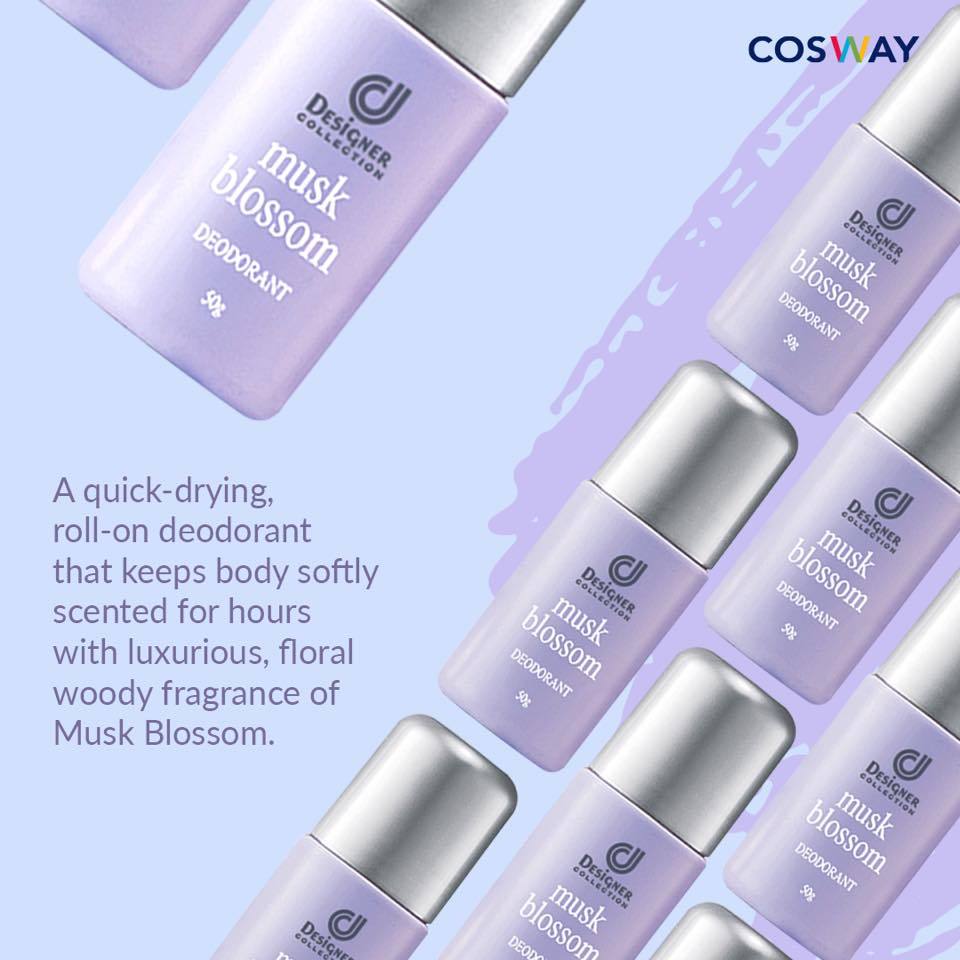 Cosway Designer Collection Musk Blossom Deodorant (78109) | Shopee Malaysia