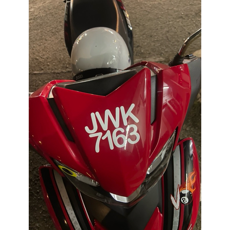 STICKER NOMBOR PLATE STANDARD MOTOR NOMBOR PLATE STICKER NOMBOR PLATE ...