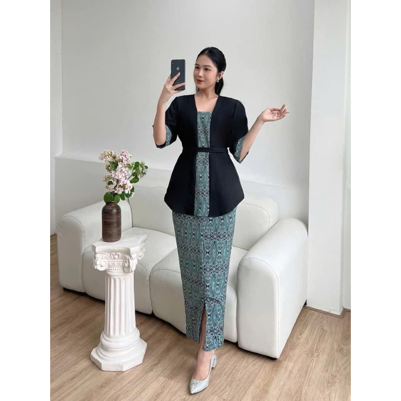 Borneo Dress Set Kebaya CORAK SARAWAK/SABAH (Maxi) | Shopee Malaysia