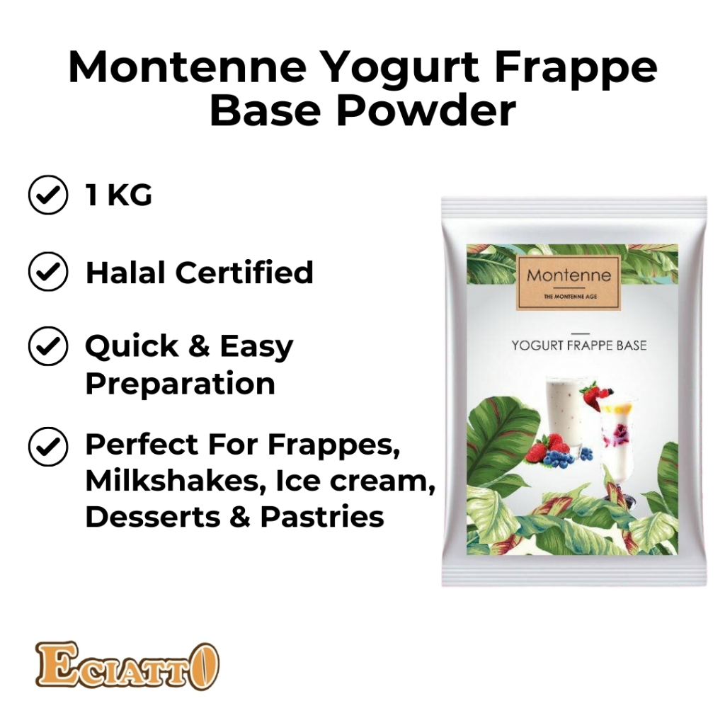 MONTENNE Yogurt Frappe Base Powder For Yogurt Chocolate Milk Fruit For ...