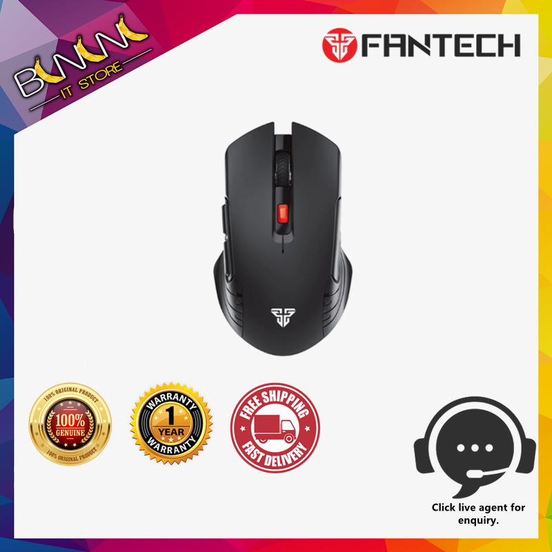 Fantech Raigor III WG12 Gaming Mouse With 2.4GHz Wireless Connection ...