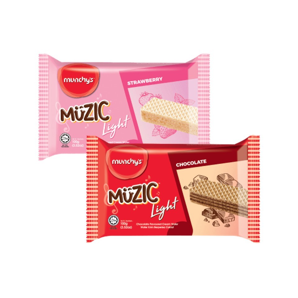 Munchy's Muzic Light Wafer 100g | Shopee Malaysia