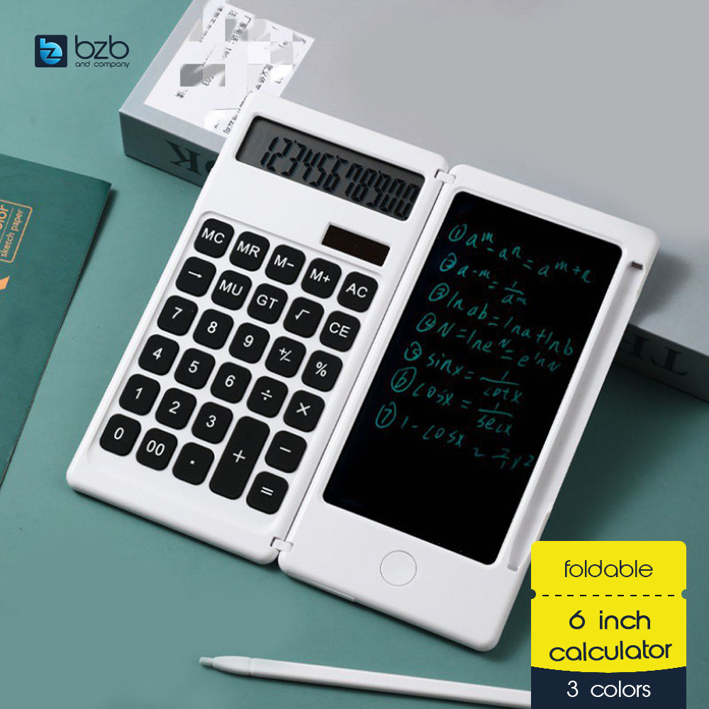Soundless Foldable Calculator 6 Inch LCD Writing Tablet Digital Drawing ...