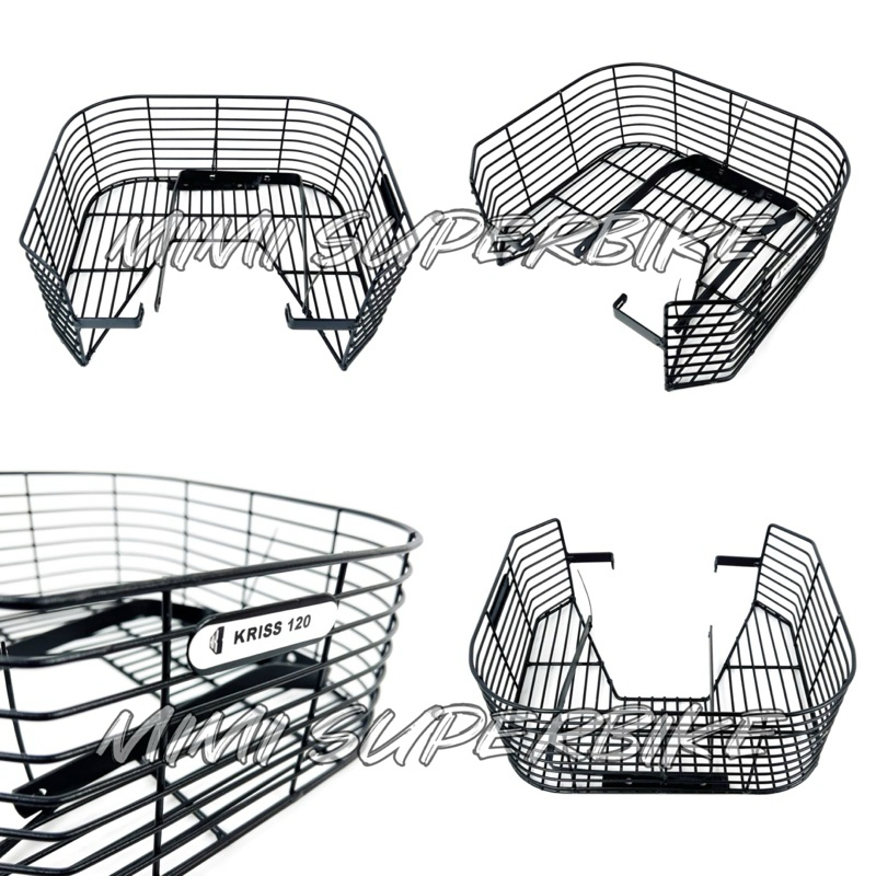 MODENAS KRISS120 MR1 BASKET BESI HEAVY DUTY BUATAN MALAYSIA BAKUL RAGA ...