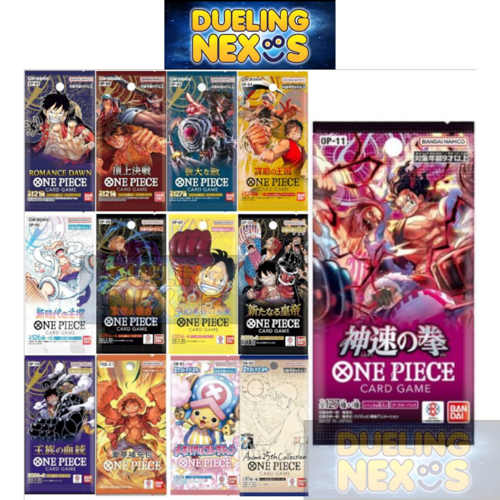 One Piece Card Game TCG - Booster Pack / OP01 OP02 OP03 OP04 OP05 OP06 ...