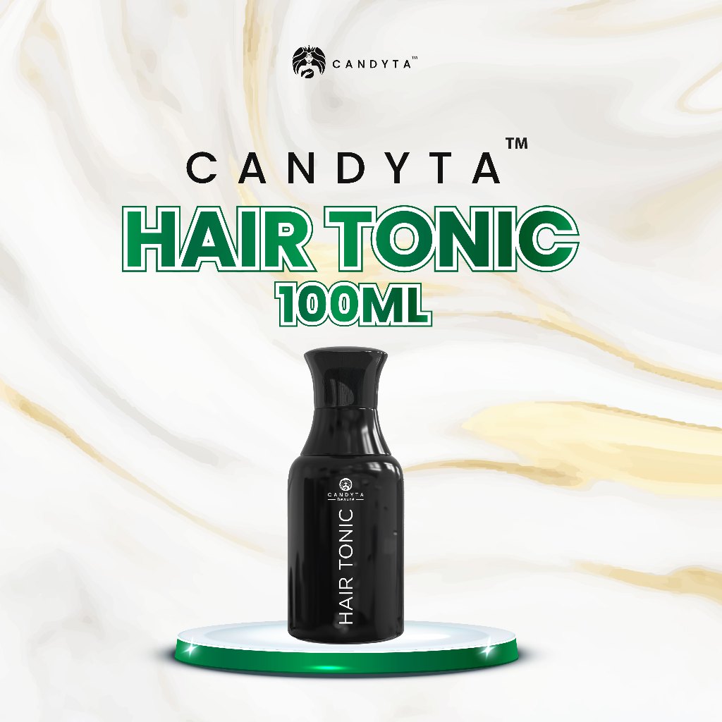 CANDYTA HQ [ Hair Tonic 100ML ] For Hair Growth Rambut Lebat Ratu ...