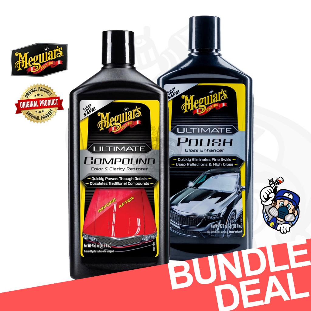 *NEW* MEGUIAR'S Ultimate Compound & Polish Set | Ultimate Compound ...