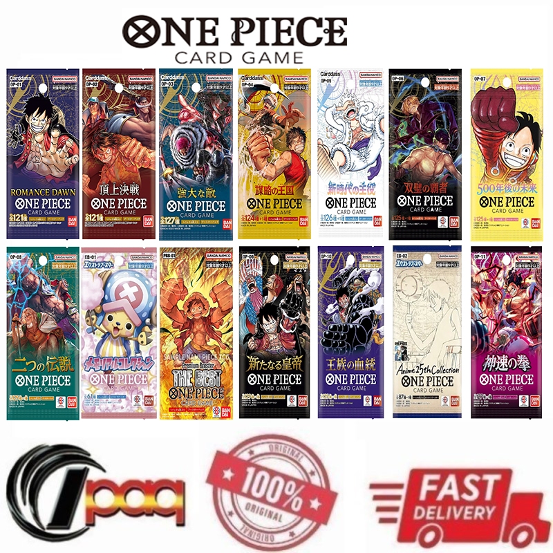One Piece TCG Card Game Booster Packs (1 Packs) Japan Version [OP-06/OP ...