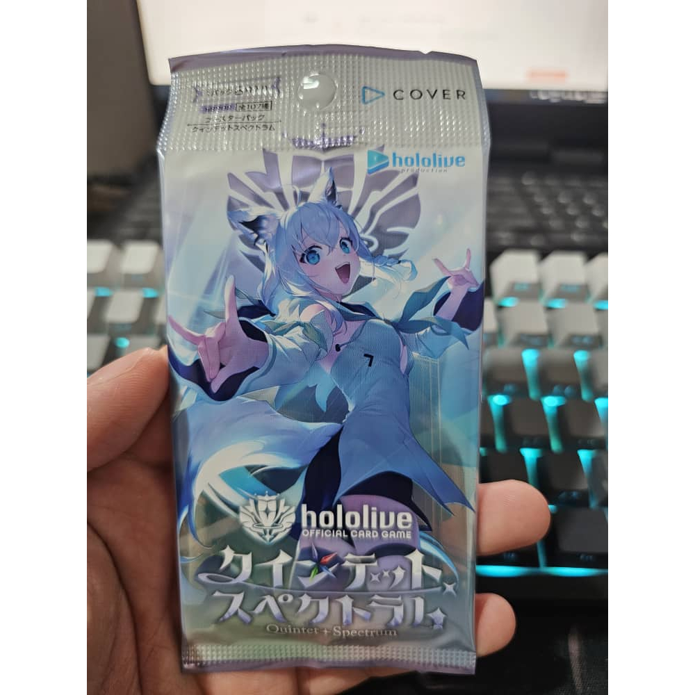 [Ready store]ヾ(≧ ≦*)o[Buy2free1] Hololive Official original card Fubuki Quintet Spectrum hBP02 ...