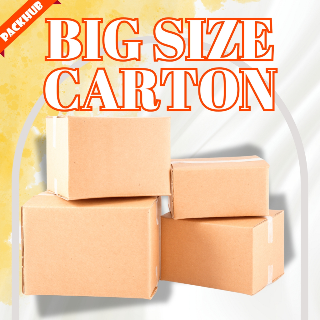 PACKHUB Carton Box Big Packing Box Big Size Box Packaging Box 盒子 Big ...