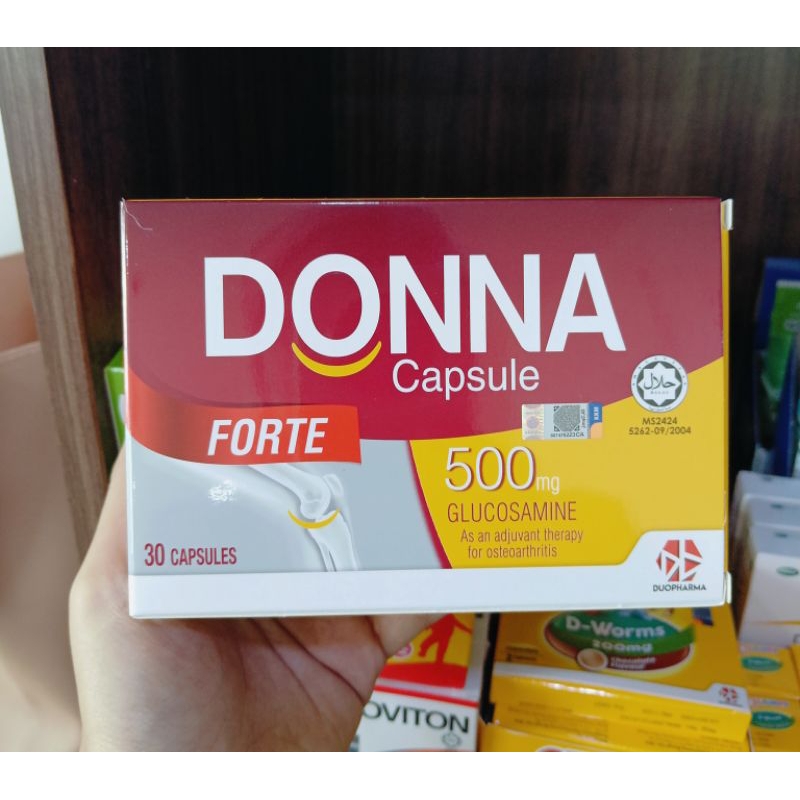 DONNA FORTE Capsule 500MG Glucosamine ( 30 CAPSULES ) | Shopee Malaysia
