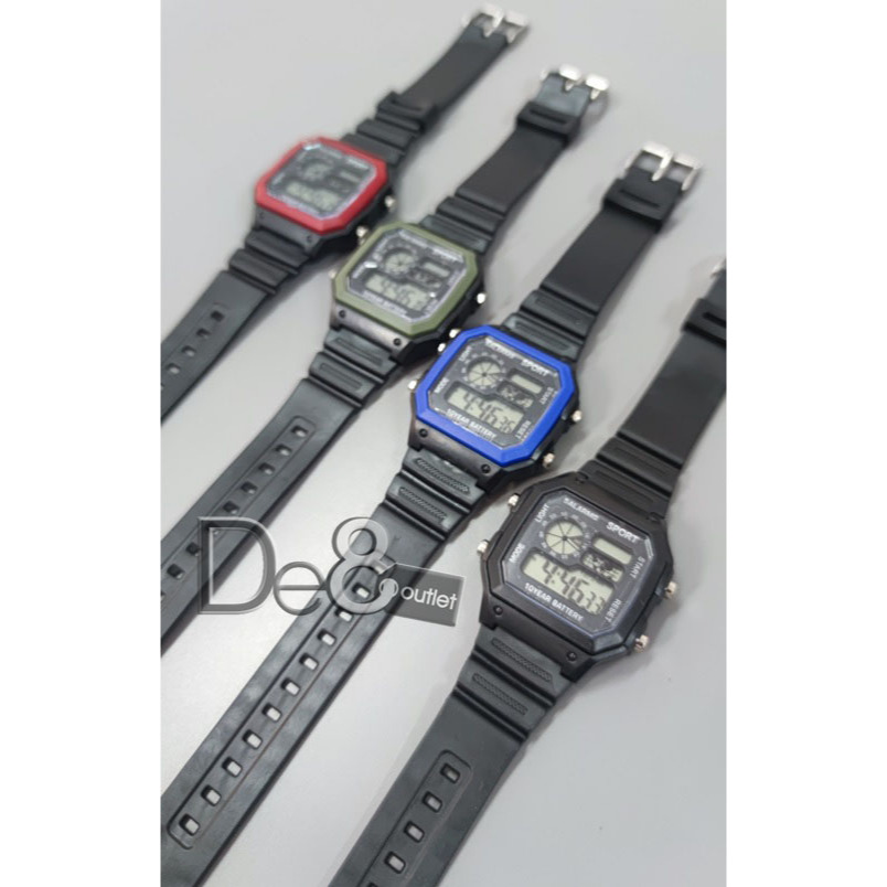 [New] Multifunction Digital Sports Watch / Water Resistance Watch / Jam ...