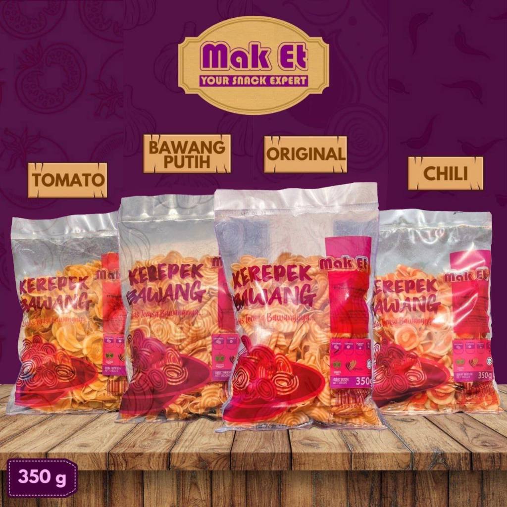 COMBO PROMO KEREPEK BAWANG MAK ET (350g) | Shopee Malaysia