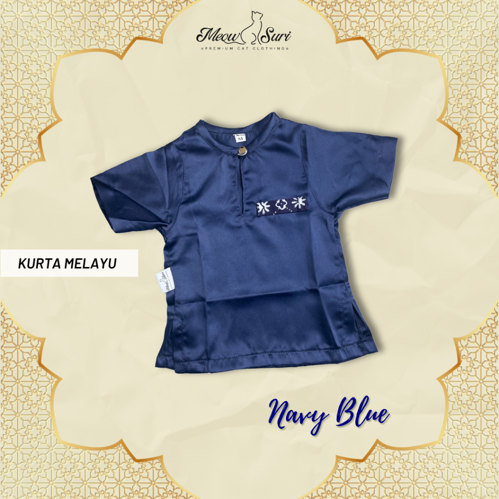 BAJU RAYA KUCING 2025 l KURTA BATIK | Shopee Malaysia