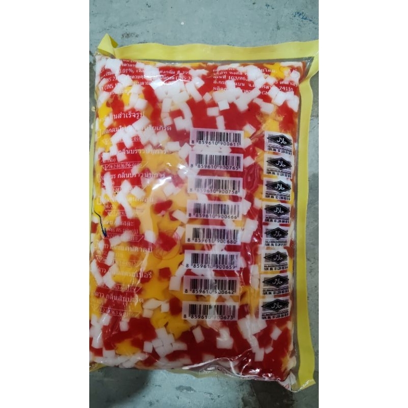 JELLY 3 WARNA WARNI COLOUR THAILAND 1KG | Shopee Malaysia