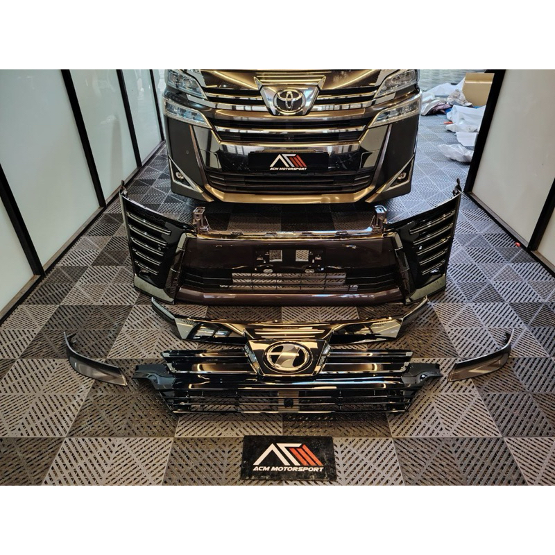 Toyota vellfire 2018 2019 2020 2021 2022 2023 front bumper | Shopee ...