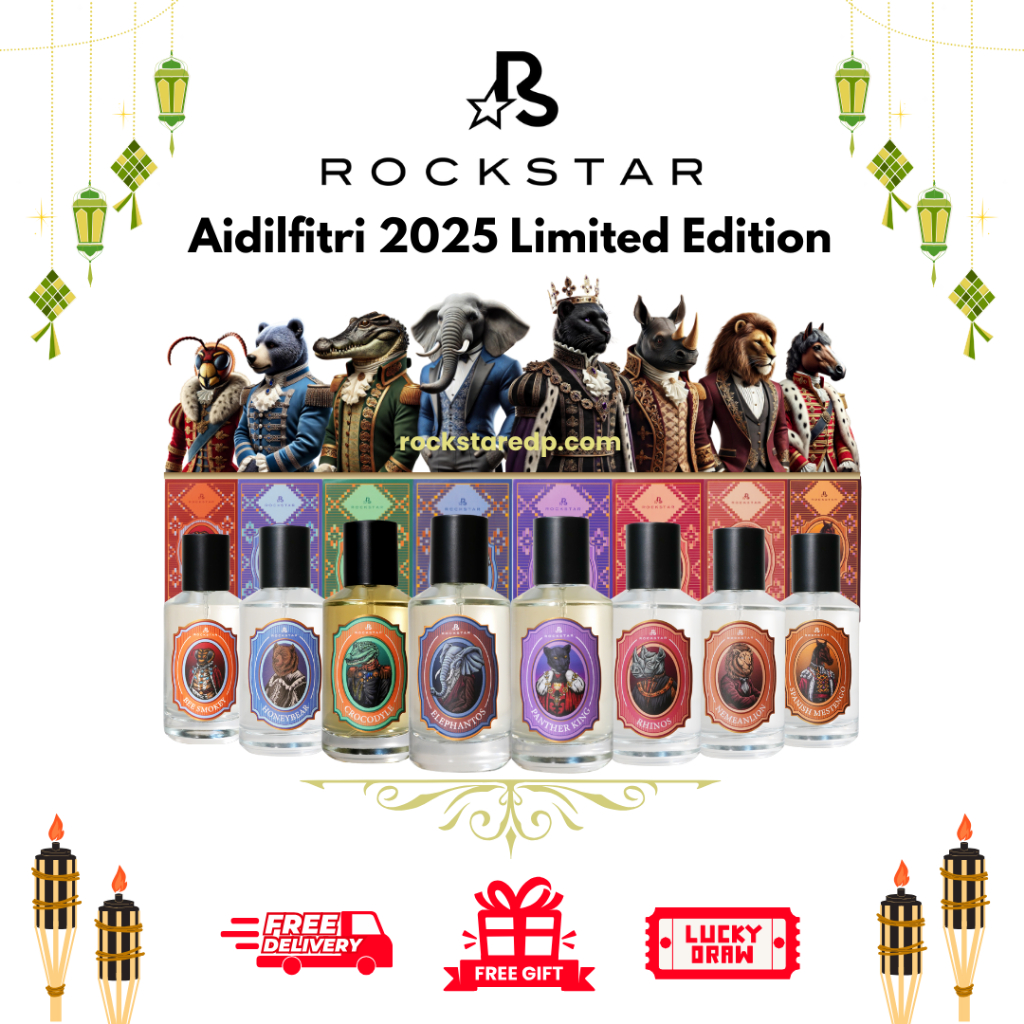 Rockstar Perfume Extrait De Parfum Raya Edition Tahan Lama 50ml Free ...