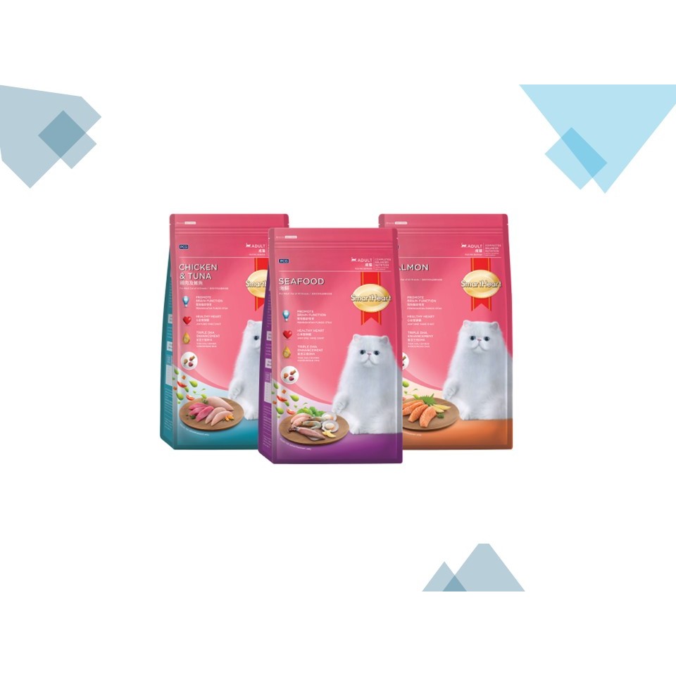 SMART HEART Smart Heart Dry Cat Food Package 1KG | Shopee Malaysia