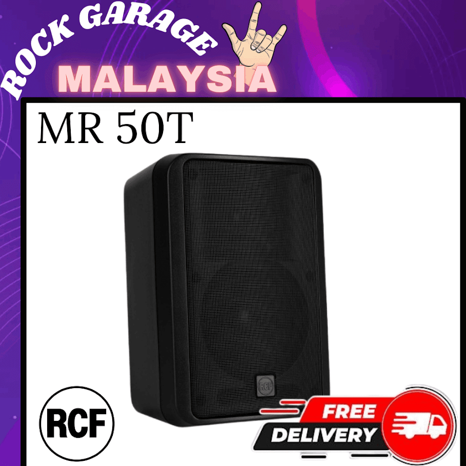 RCF MR 50T Two-way Passive Speaker - Black / White ( MR50T / MR-50T ) | Shopee Malaysia