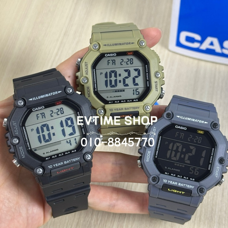100% ORIGINAL CASIO DIGITAL AE-1600H-1AV / AE-1600H-5AV / AE-1600H-8BV / AE-1600H MEN DIGITAL ...