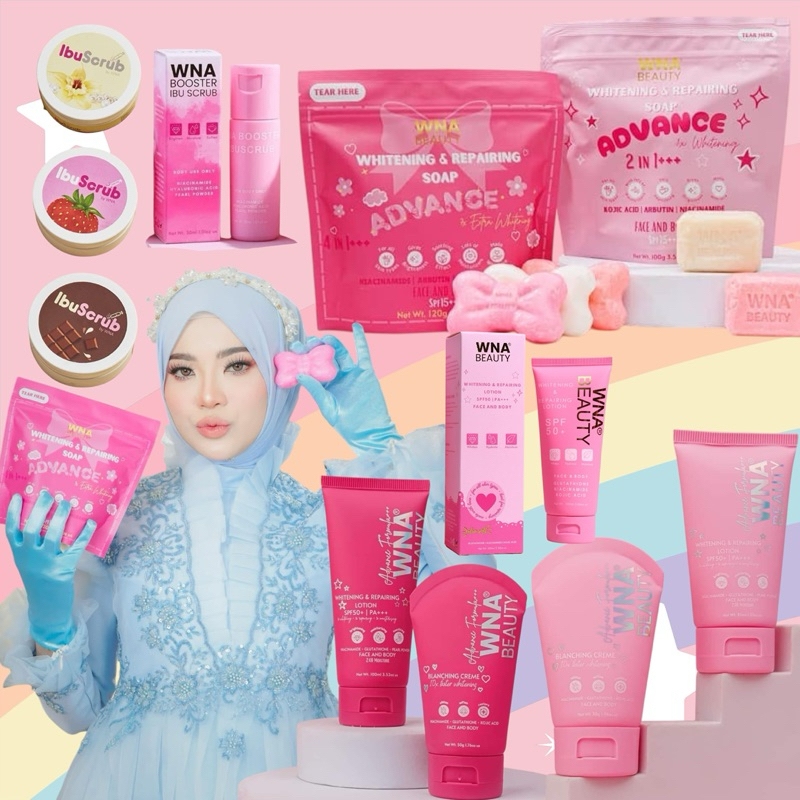 🔥WNA HQ SET PUTIH KEKAL WHITENING & REPAIRING LOTION | BLANCHING | IBU ...